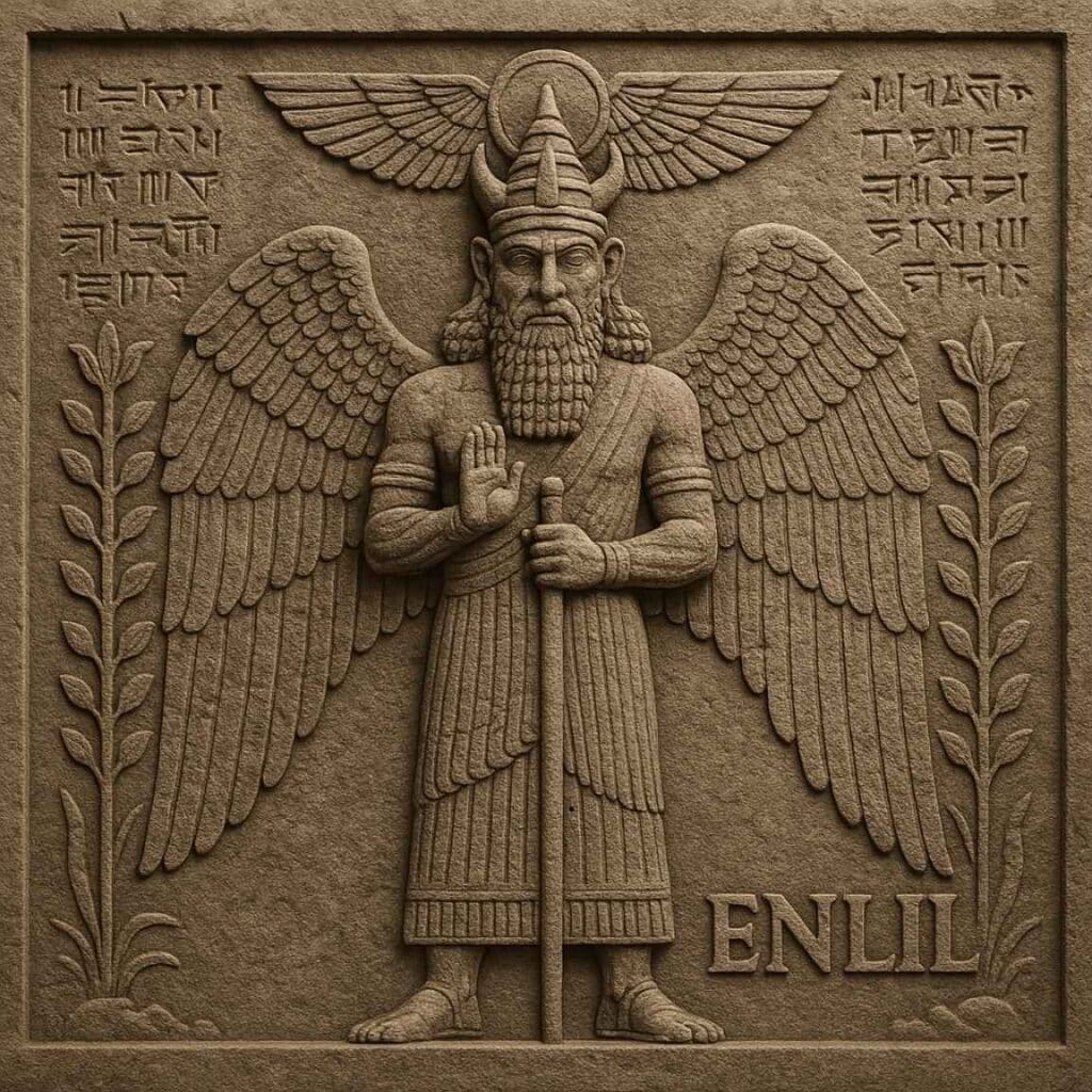 Enlil: El Soberano de los Dioses en la Mitología Mesopotámica | 【BABILONIA】