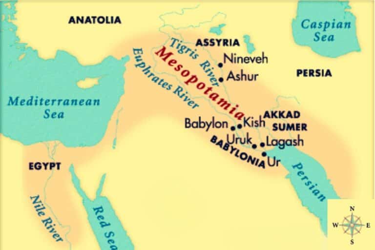 Ciudades importantes de Mesopotamia: el crisol de la civilización ...